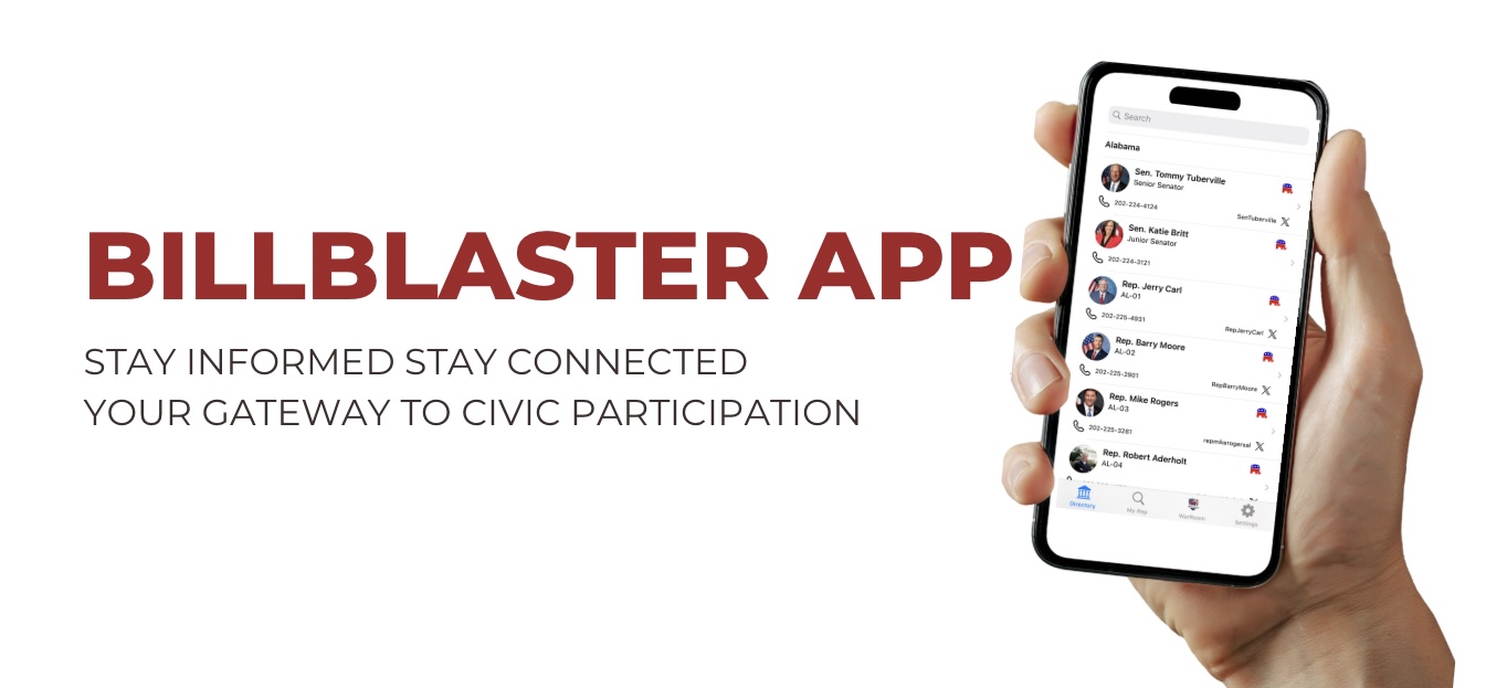 BillBlaster – Congress at Your Fingertips